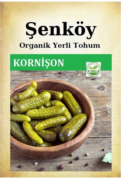 Şenköy Yerli Kornişon Salatalık Tohumu Doğal Ata Turşuluk Kornişon Tohumu Pakette 10 gr 350 Tohum Şenköy Yerli Kornişon Salatalık Tohumu Doğal Ata Turşuluk Kornişon Tohumu Pakette 10 gr 350 Tohum