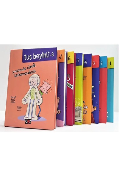Tuş Beyinli Serisi 8 Kitap Tuş Beyinli Serisi 8 Kitap