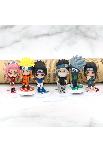 Aksiyon Figür Seti Manga 6lı Naruto