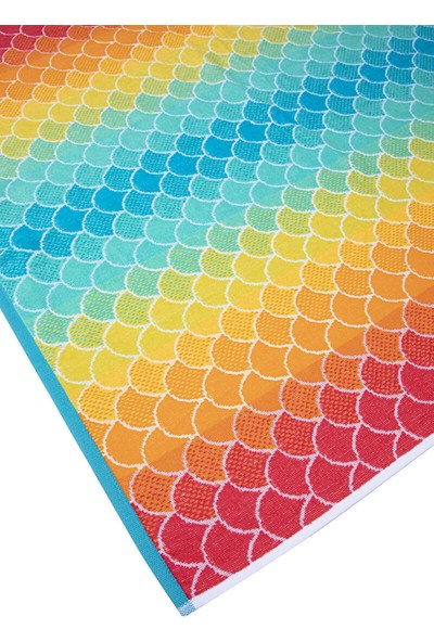 Özdilek Cannes Scallop Kadife Plaj Havlusu 90X180 Özdilek Cannes Scallop Kadife Plaj Havlusu 90X180