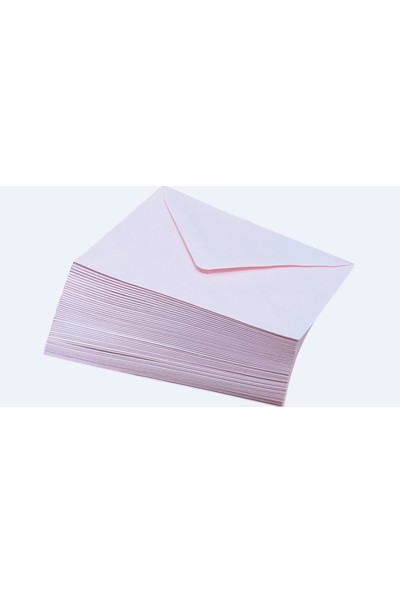 Elux Pembe Mini Zarf - 100 Adet - 7,5X11 cm Elux Pembe Mini Zarf - 100 Adet - 7,5X11 cm