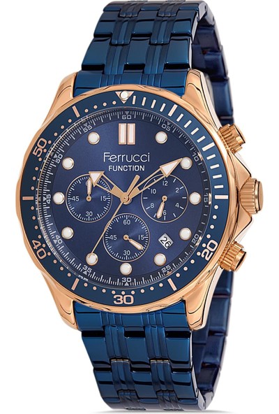 Ferrucci Erkek Fonksiyonları Aktif Takvimli Kol Saati 9FM2732