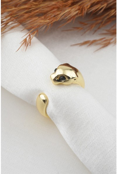 Kadın Özel Tasarım Ayarlanabilir Numarasız Zirkon Yüzük Kadın Özel Tasarım Ayarlanabilir Numarasız Zirkon Yüzük