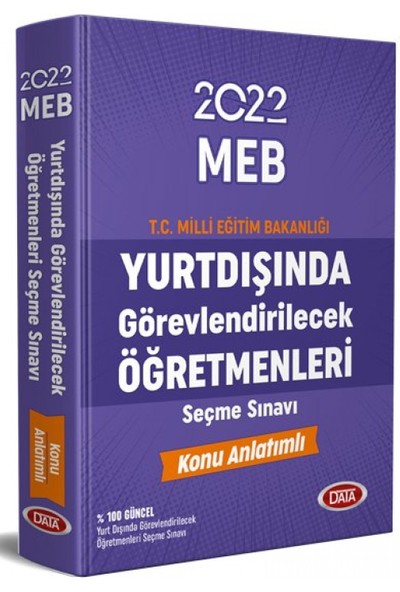 Meb Yurtdışında Görev. Öğrt. Seçme Sınavı Hazırlık Kit