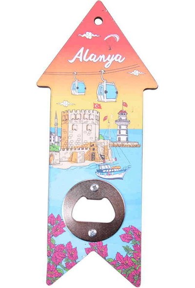 Myros Alanya Temalı Myros Ahşap Ok Açacak Magnet 193X82 mm 2 Nolu Tasarım Myros Alanya Temalı Myros Ahşap Ok Açacak Magnet 193X82 mm 2 Nolu Tasarım
