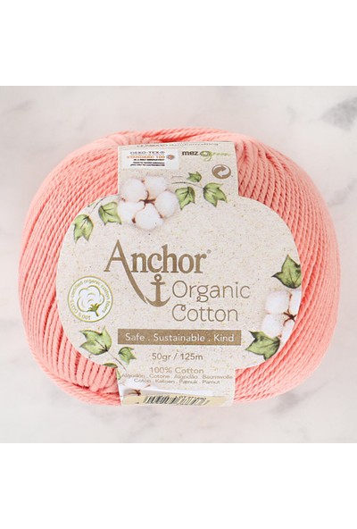 Anchor Organic Cotton Yavruağzı El Örgü Ipi - Sh 03610