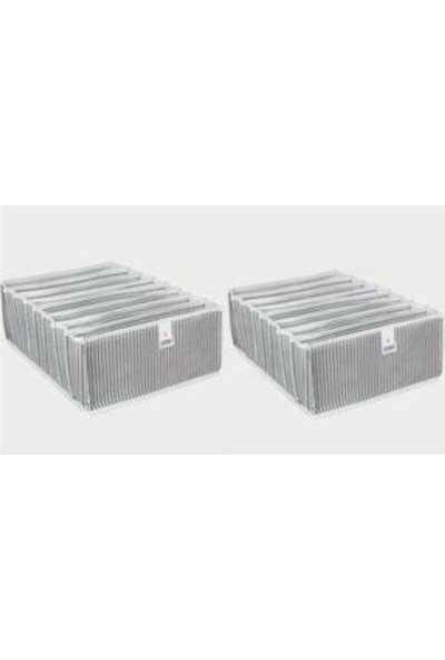 Esti 2 Adet - 8 Gözlü Çekmece Içi Akordiyon Organizer - Large 24 x 37 x 18 cm Esti 2 Adet - 8 Gözlü Çekmece Içi Akordiyon Organizer - Large 24 x 37 x 18 cm