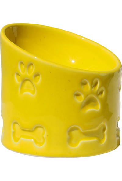 Parspet Seramik Kedi Mama Kabı Su Kabı Parspet Seramik Kedi Mama Kabı Su Kabı