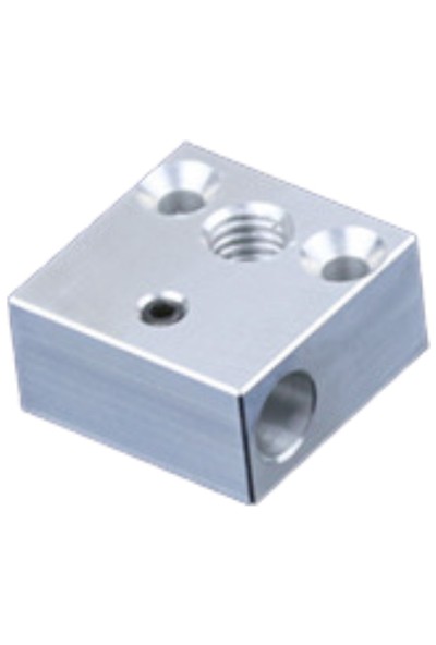 Orijinal Creality MK8-CR10 Isıtıcı Blok - 20X20X10MM Orijinal Creality MK8-CR10 Isıtıcı Blok - 20X20X10MM