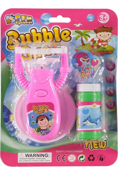 Hyd Oyuncak Bubble Gun Pilli Köpük Tabancası Hyd Oyuncak Bubble Gun Pilli Köpük Tabancası