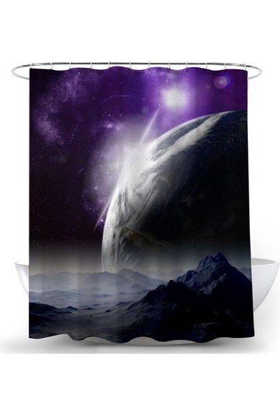 Yilegou 12 Kancalı Yıkanabilir Su Geçirmez Banyo Perdesi - Çok Renkli (Yurt Dışından) Yilegou 12 Kancalı Yıkanabilir Su Geçirmez Banyo Perdesi - Çok Renkli (Yurt Dışından)