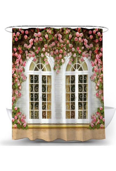 Yilegou 12 Kancalı Yıkanabilir Su Geçirmez Banyo Perdesi - Çok Renkli (Yurt Dışından) Yilegou 12 Kancalı Yıkanabilir Su Geçirmez Banyo Perdesi - Çok Renkli (Yurt Dışından)