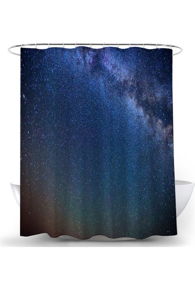 Yilegou 12 Kancalı Yıkanabilir Su Geçirmez Banyo Perdesi - Mavi (Yurt Dışından) Yilegou 12 Kancalı Yıkanabilir Su Geçirmez Banyo Perdesi - Mavi (Yurt Dışından)