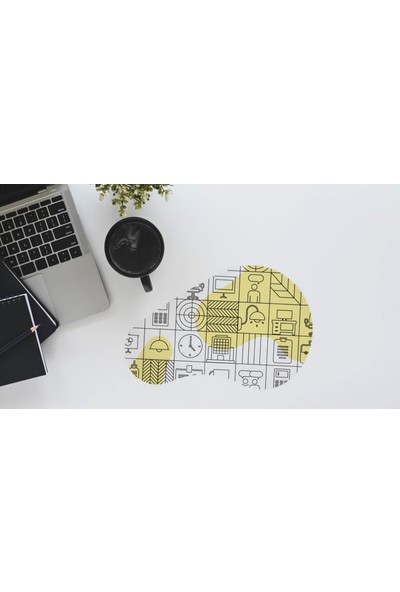 Active Team Jel Şeffaf Kaydırmaz Mouse Pad