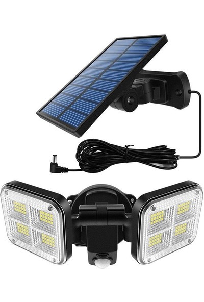 Upway Güneş Enerjili 120 LED Şarjlı Hareket Sensörlü 500 Lümen Solar Aydınlatma Lamba Upway Güneş Enerjili 120 LED Şarjlı Hareket Sensörlü 500 Lümen Solar Aydınlatma Lamba