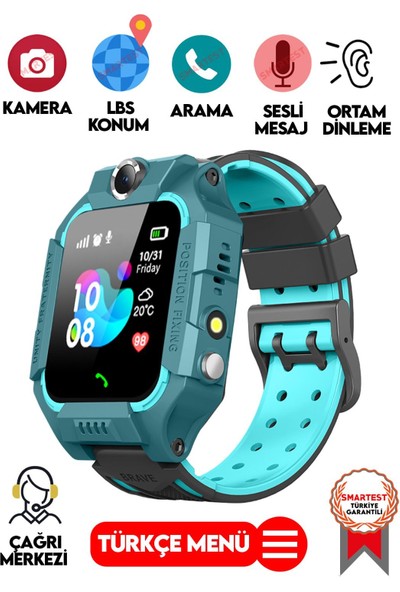 Çocuk Konum Takipli Arama Sim Kartlı Lbs ve Sos Özellikli Akıllı Çocuk Saati Çocuk Konum Takipli Arama Sim Kartlı Lbs ve Sos Özellikli Akıllı Çocuk Saati