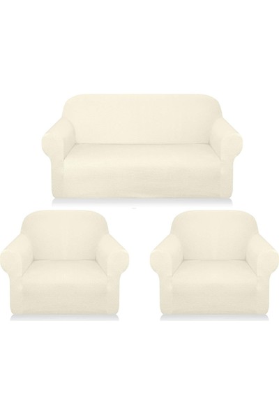 Elgeyar Yüksek Esnekli Likrali Kümaş Balpeteği Desen Koltuk,kanepe,çekyat Örtüsü,lastikli 311