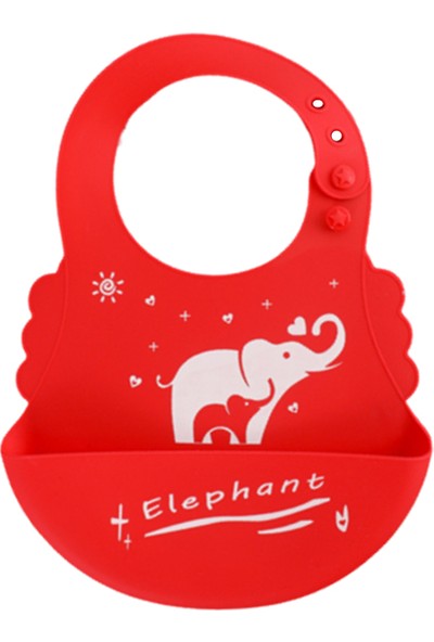 Iznik Red Silikon Bebek Yemek Önlüğü - Kırmızı (Yurt Dışından) Iznik Red Silikon Bebek Yemek Önlüğü - Kırmızı (Yurt Dışından)