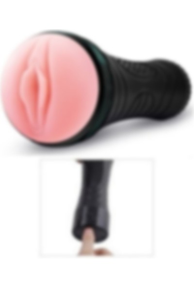 Erofoni Realistik 25 cm Kablosuz Titreşimli Fener Tipi Süper Suni Yapay Vajina Mastürbatör Erofoni Realistik 25 cm Kablosuz Titreşimli Fener Tipi Süper Suni Yapay Vajina Mastürbatör