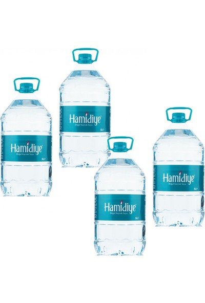 Hamidiye Su 5 lt 4'lü Paket Su