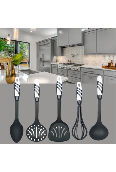 Homecare 6 Set Flaglaurent Teflon 5 Li Mutfak Yemek Hazırlık Seti Beyaz 716833 Homecare 6 Set Flaglaurent Teflon 5 Li Mutfak Yemek Hazırlık Seti Beyaz 716833