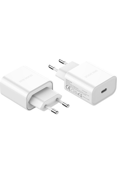 Dux Ducıs C50 Pd 20W Hızlı Şarj Aleti 20W Usb-C Güç Adaptörü
