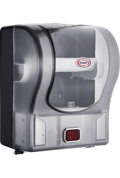 Ceymop Sensörlü Fotoselli Otomatik Kağıt Havlu Makinesi 21 cm Şeffaf Ceymop Sensörlü Fotoselli Otomatik Kağıt Havlu Makinesi 21 cm Şeffaf