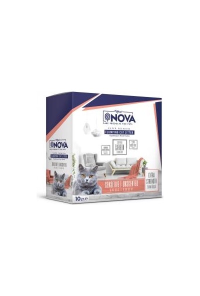My Cat Mycat Nova Extra Güçlü (Hassas Kokusuz) Premium Kedi Kumu 10 Lt My Cat Mycat Nova Extra Güçlü (Hassas Kokusuz) Premium Kedi Kumu 10 Lt