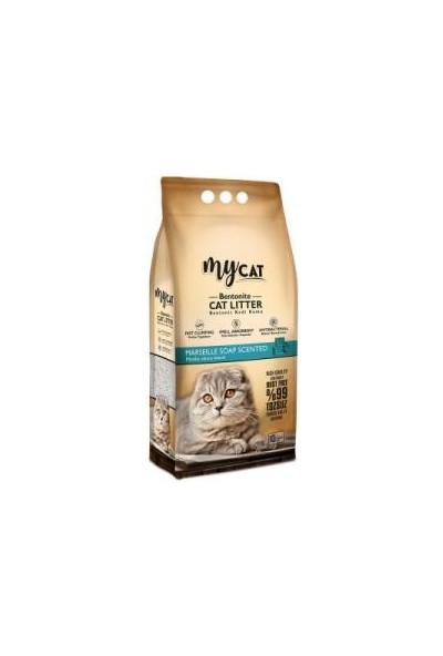 My Cat Mycat (10 Lt) Bentonit Kedi Kumu Marsilya Sabun Kokulu ( Ince Tane ) My Cat Mycat (10 Lt) Bentonit Kedi Kumu Marsilya Sabun Kokulu ( Ince Tane )