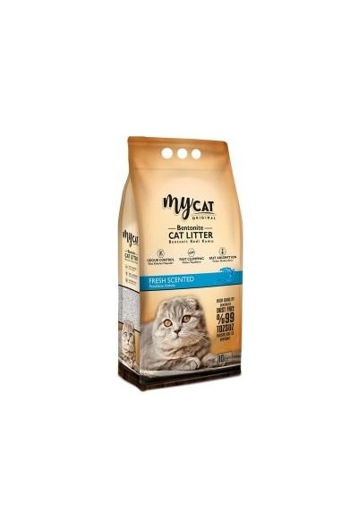My Cat Mycat (10 Lt) Bentonit Kedi Kumu Fresh Kokulu ( Ince Tane) My Cat Mycat (10 Lt) Bentonit Kedi Kumu Fresh Kokulu ( Ince Tane)