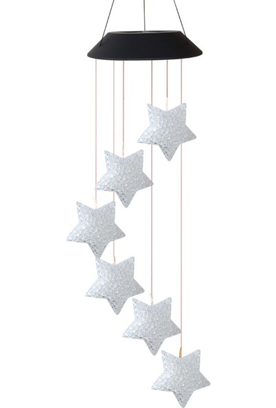 LED Güneş Rüzgar Çanı Işık Açık Yıldız Dekorasyon Işık Dize Renk Değişen Işık Bahçe Partisi Dekorasyonu Için Uygun LED Güneş Rüzgar Çanı Işık Açık Yıldız Dekorasyon Işık Dize Renk Değişen Işık Bahçe Partisi Dekorasyonu Için Uygun