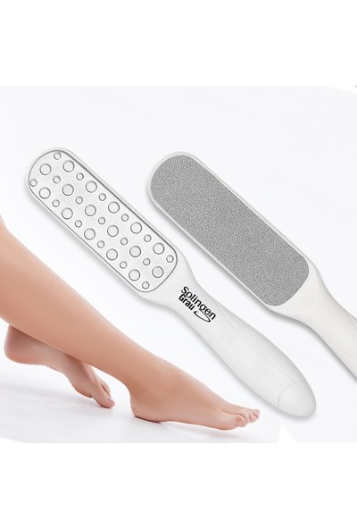 Grau Profesyonel Solingen Paslanmaz Çelik Lazer Topuk Ve Ayak Törpüsü Grau Profesyonel Solingen Paslanmaz Çelik Lazer Topuk Ve Ayak Törpüsü