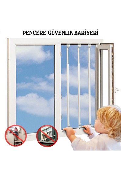 Erol Kilit Pencere Güvenlik Bariyeri - Uzayıp Kısalabilen Erol Kilit Pencere Güvenlik Bariyeri - Uzayıp Kısalabilen
