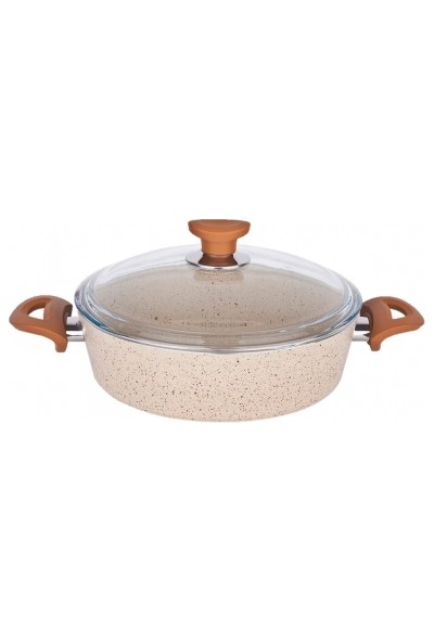 Vivaldi 28 cm Granit Karnıyarık Tencere