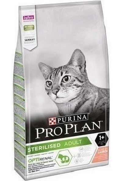 Pro Plan Sterilised Kısırlaştırılmış Kediler Için Somonlu ve Ton Balıklı Kedi Maması 10 kg Pro Plan Sterilised Kısırlaştırılmış Kediler Için Somonlu ve Ton Balıklı Kedi Maması 10 kg