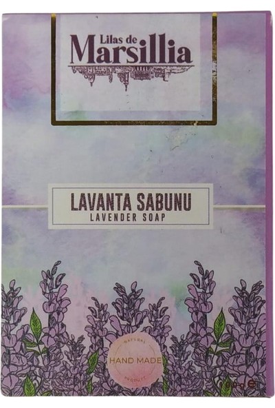 Marsillia Natural Isparta Doğal Lavanta Sabunu 100 gr