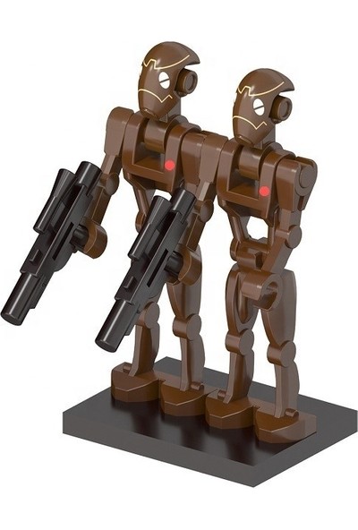 Xinh Star Wars Mini Figür Commando Droid Captain 2li Set B-86 Xinh Star Wars Mini Figür Commando Droid Captain 2li Set B-86