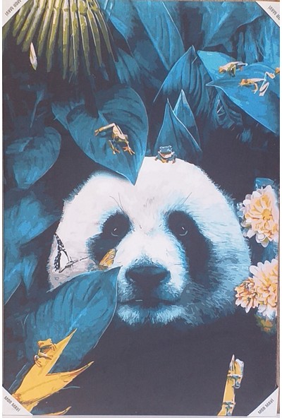 40*60 Sevimli Panda Silinebilir Kumaş Tablo 40*60 Sevimli Panda Silinebilir Kumaş Tablo