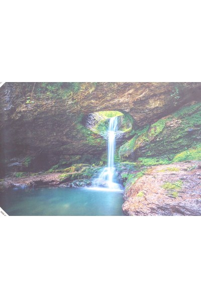 40*60 Doğa ve Şelale Silinebilir Kumaş Tablosu