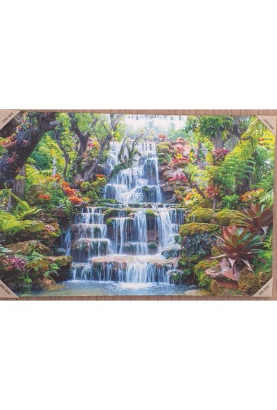 40*60 Doğa ve Şelale Silinebilir Kumaş Tablosu