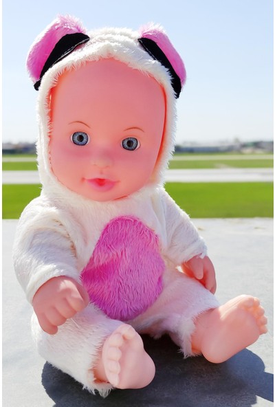 Global Toys Mavi Pembe ve Beyaz Renk Koala Kostümlü Türkçe Konuşan Et Bebek Global Toys Mavi Pembe ve Beyaz Renk Koala Kostümlü Türkçe Konuşan Et Bebek
