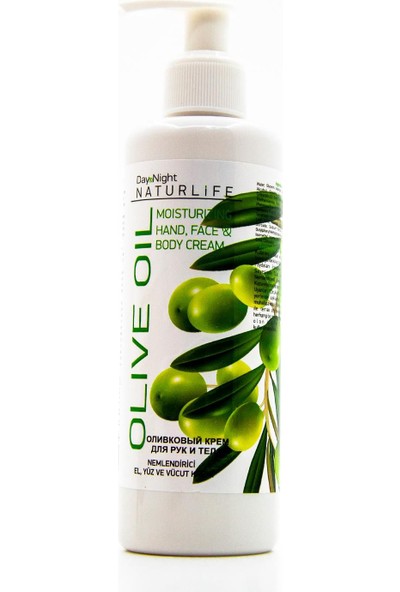 Naturlife Zeytinyağlı El Yüz ve Vücut Kremi 250 ml Naturlife Zeytinyağlı El Yüz ve Vücut Kremi 250 ml