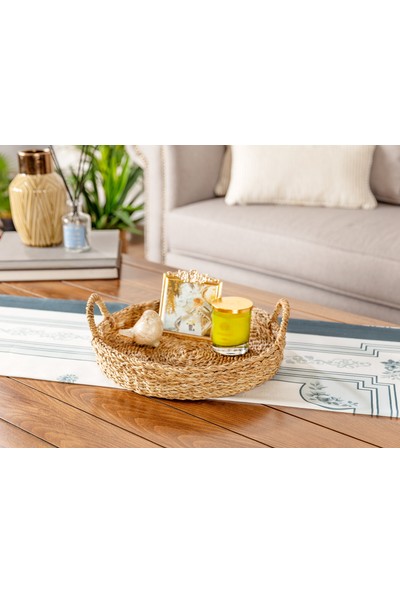 Aden Büyük Hasır Tepsi