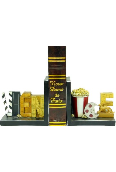 Hephesaplı Kitap Stoper Venice Dekoratif Hediyelik Hephesaplı Kitap Stoper Venice Dekoratif Hediyelik