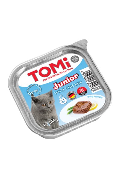 NZM Ticaret Tomi Alupack Yavru Kedi Konservesi 100 gr (32 Adet) NZM Ticaret Tomi Alupack Yavru Kedi Konservesi 100 gr (32 Adet)