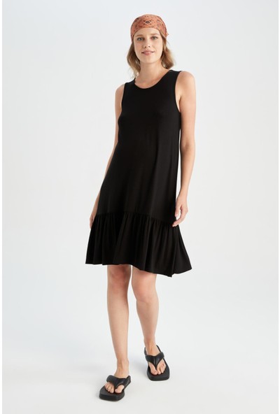 DeFacto Mini Regular Fit Hamile Elbise S1448AZ22SM