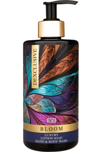 Dexclusive Luxury Banyo Konsepti Losyonlu Sıvı Sabun 400 Ml. - Bloom Series No:1 Dexclusive Luxury Banyo Konsepti Losyonlu Sıvı Sabun 400 Ml. - Bloom Series No:1
