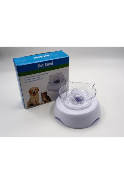 Ans Boyun Korumalı ve Obezite Engelleyici Kedi ve Köpek Mama Kabı Ans Boyun Korumalı ve Obezite Engelleyici Kedi ve Köpek Mama Kabı