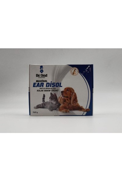Dr. Sed Maxisol Kedi ve Köpekler Için Kulak Bakım Ürünü 10X5 gr Dr. Sed Maxisol Kedi ve Köpekler Için Kulak Bakım Ürünü 10X5 gr