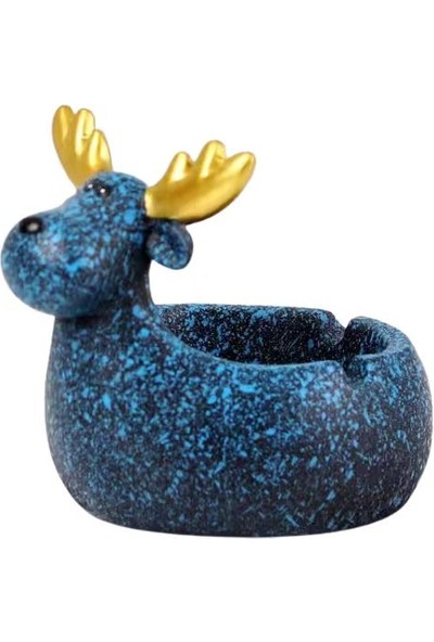 Qiruich Yaratıcı Küllük - Mavi (Yurt Dışından)